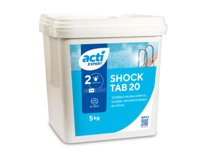 CLORO SHOCK TAB 20 :: TUDO PARA AGUA
